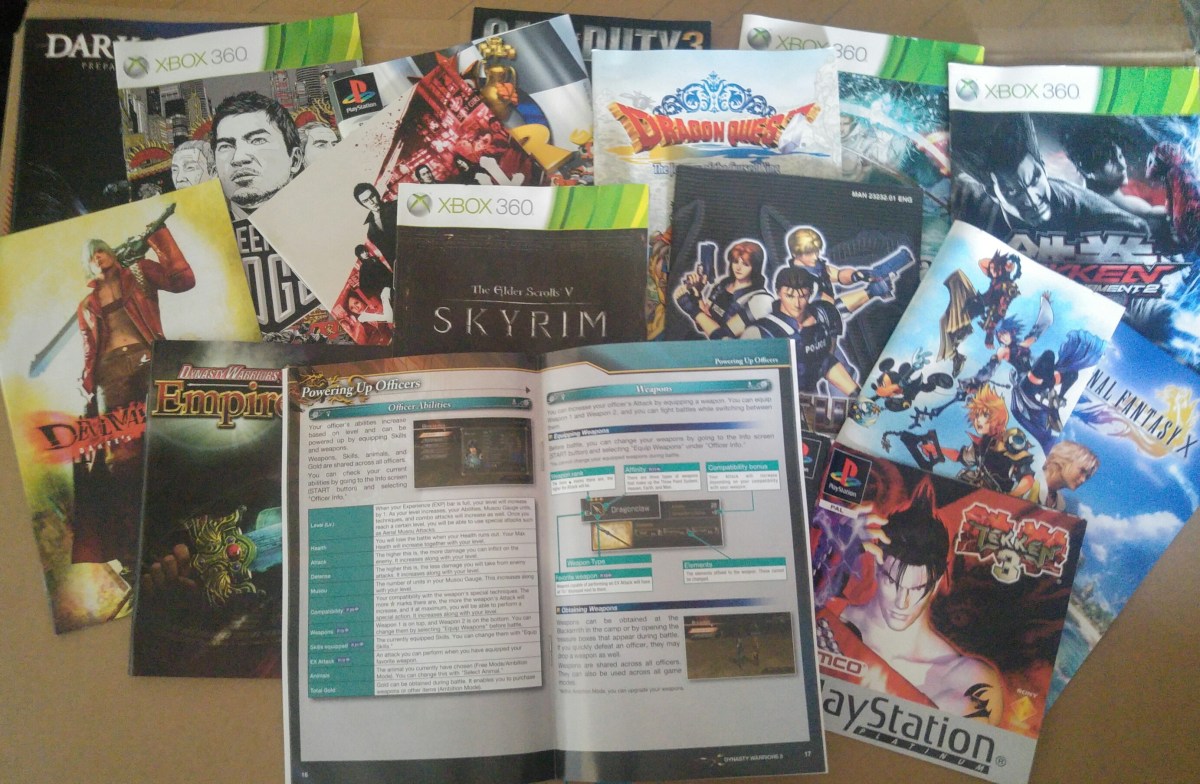 Do You Miss Video Game Instruction Manuals? – That Green Dude